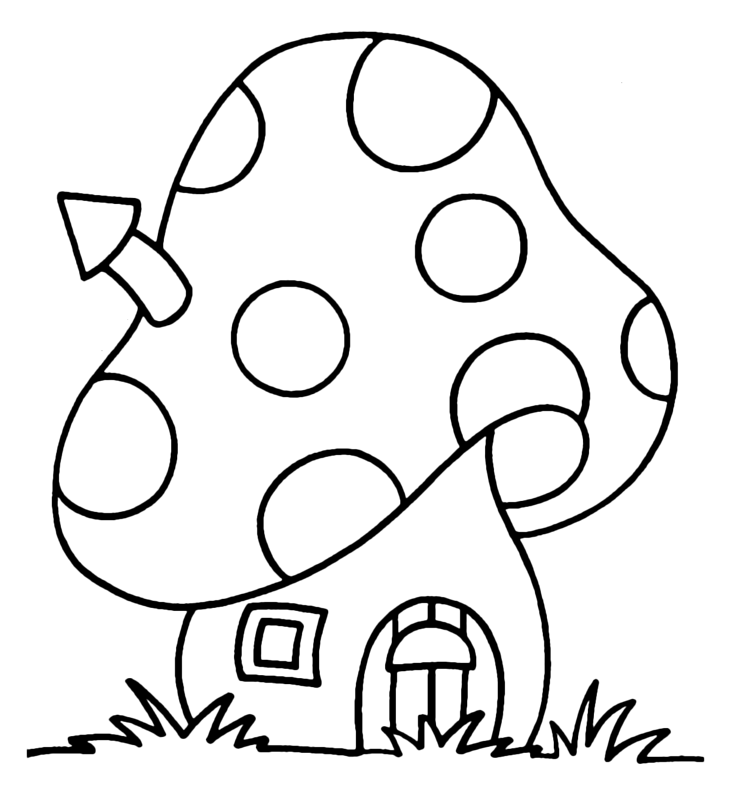 I Puffi La Casa Dei Puffi Da Colorare I Puffi La Casa Dei Puffi Da Colorare