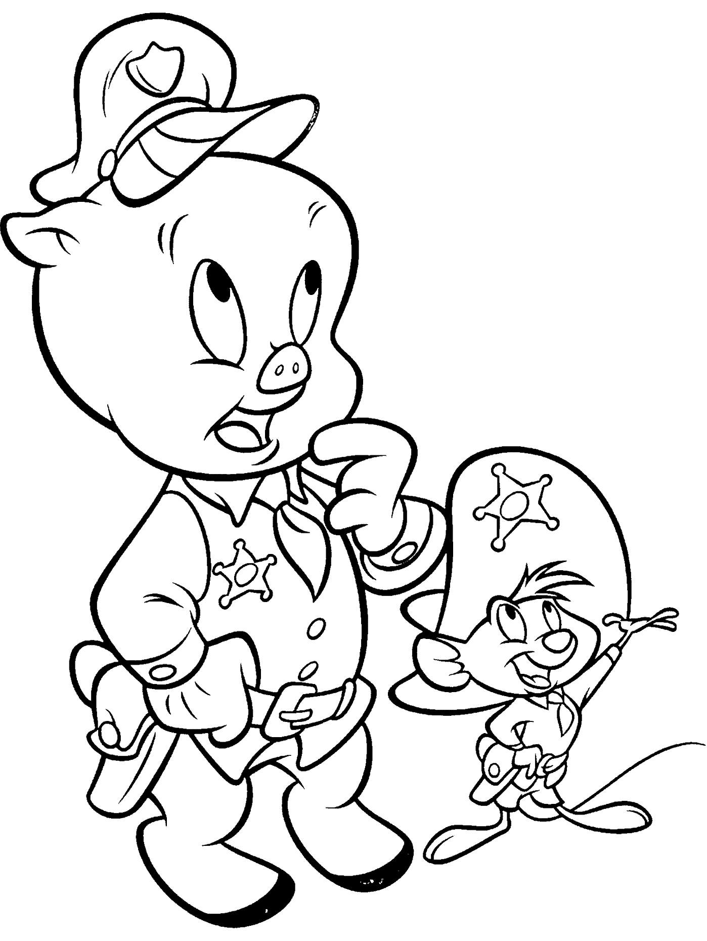 Looney Tunes - Porky Pig e Speedy Gonzales sceriffi Looney Tunes - Porky Pig e Speedy Gonzales sceriffi