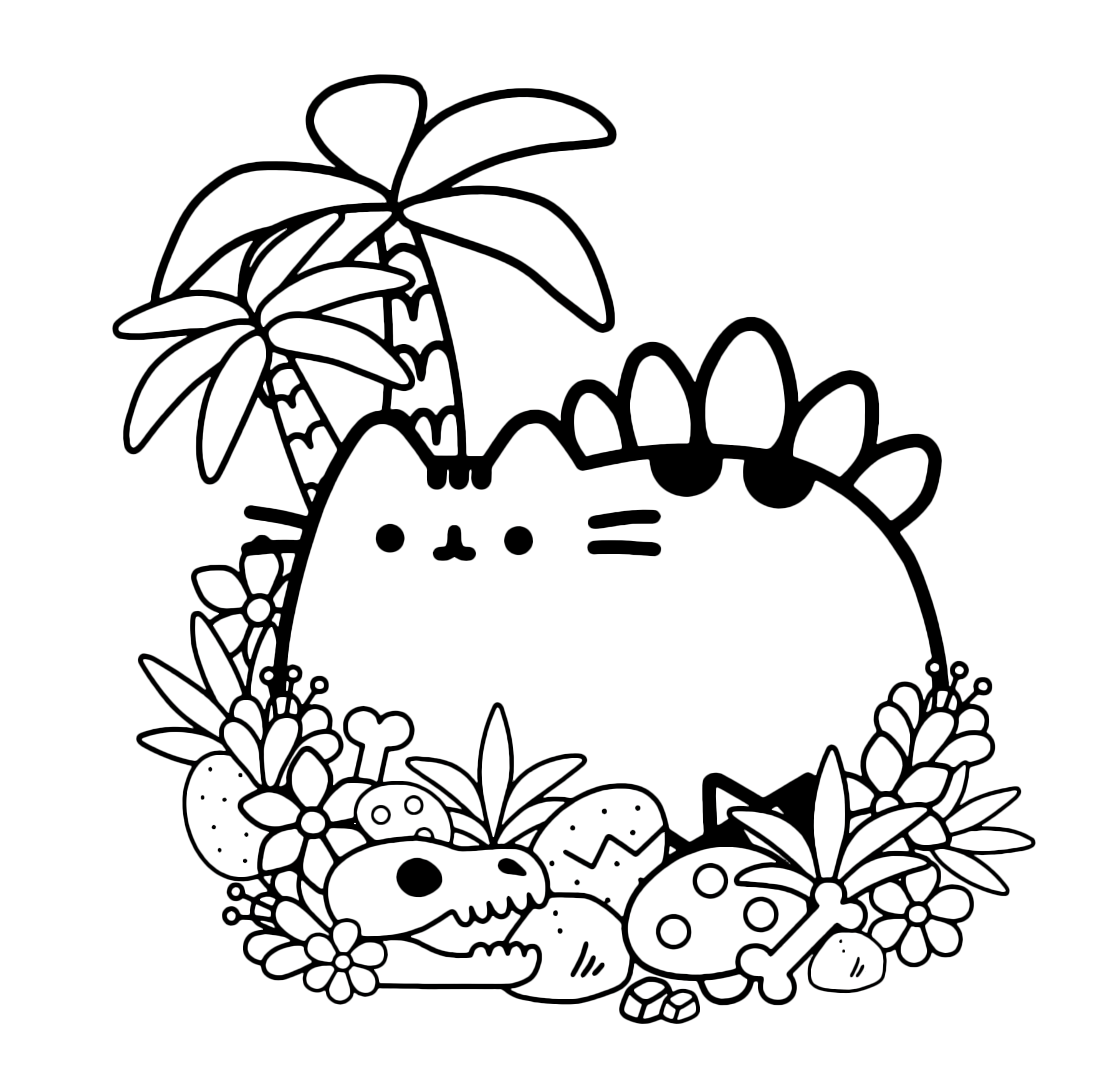 Pusheen Cat Pusheen Cat In Un isola Sperduta Pusheen Cat Pusheen Cat In Un isola Sperduta